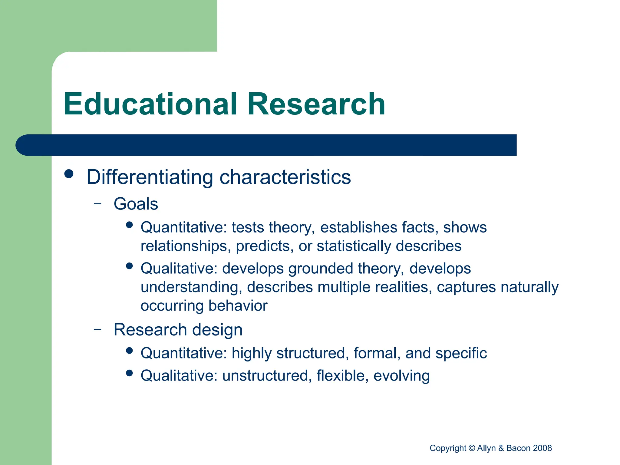 Introduction to Educational Research and its fundamental application | PPT