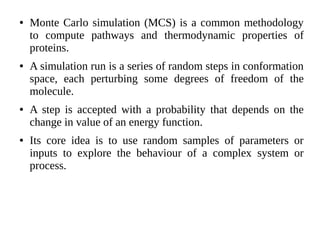 Monte Carlo Simulations & Membrane Simulation and Dynamics | PDF ...