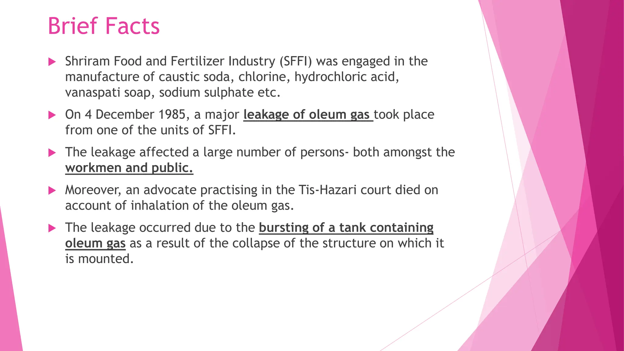 mc mehta case summary in ppt slide show format.pptx | Law