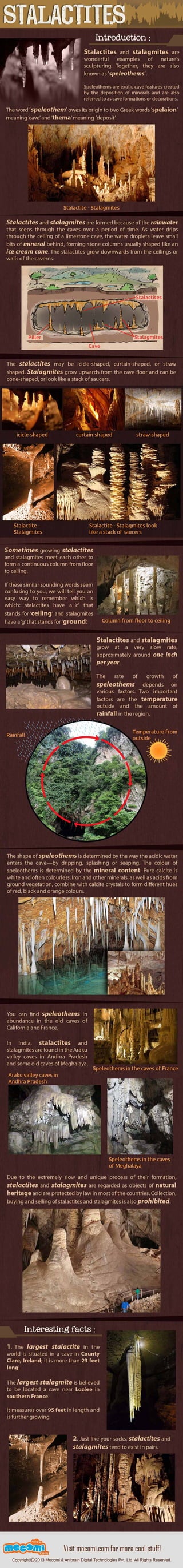 What are Stalactites and Stalagmites? - Geography for Kids | PDF