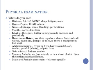 Oncology Hematology Focused History and Physical | PDF