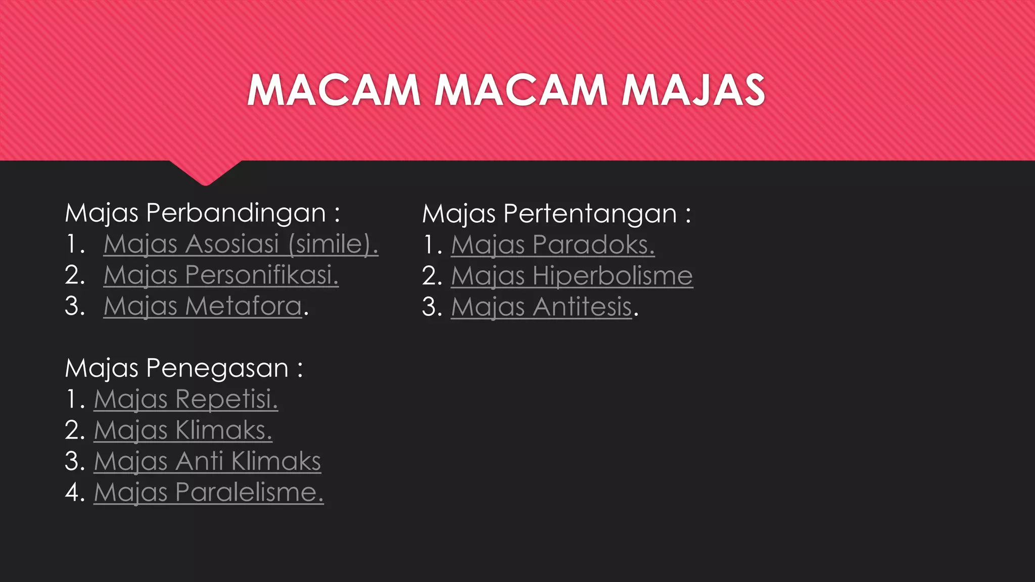 macam - macam majas | PPTX
