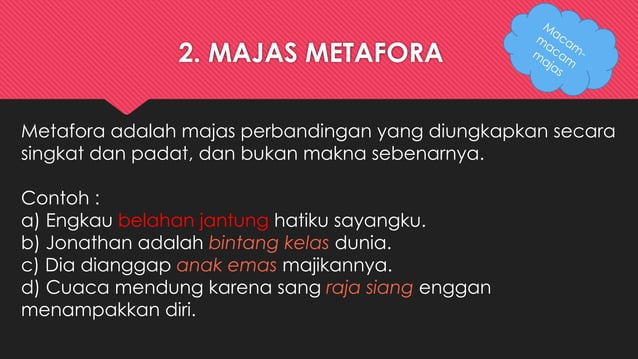 jenis-jenis majas perbandingan, penegasan, dan sindiran | PPT