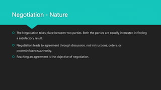 Negotiation & Presentation Skills regarding steps in business ...