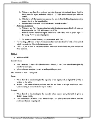 MC_Module_1 (2).pdf MICROCONTROLLER VTU. MODULE 2 | PDF
