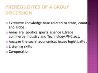 Group Discussion | PPT