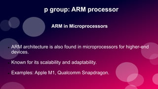 MC&MP p group ARM processor (Ramesh).pptx