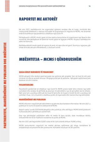 MCMS Raport Vjetor 2021 | PDF