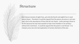 Mcmxiv and nostalgia | PPTX