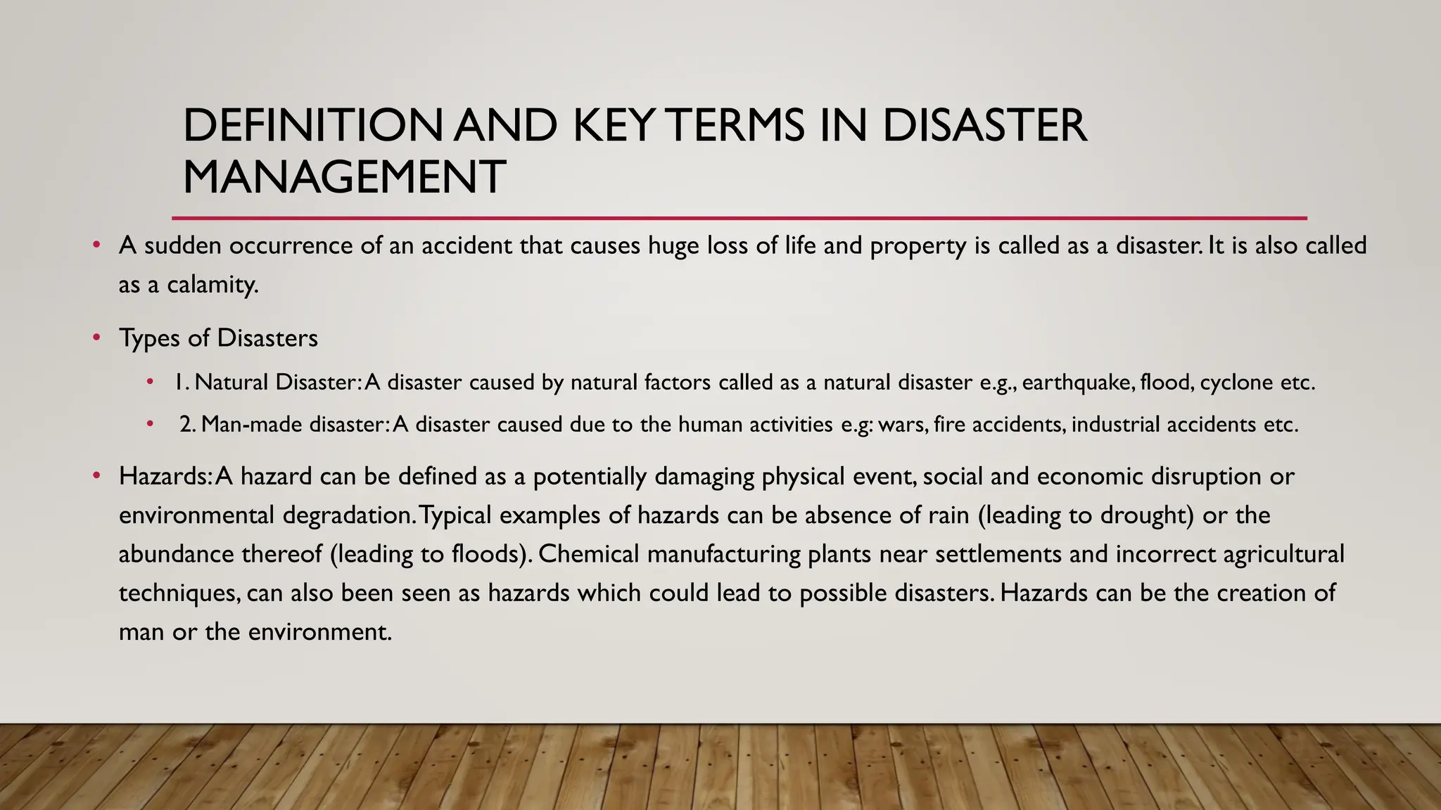 Disaster management ktu module one for students | PDF