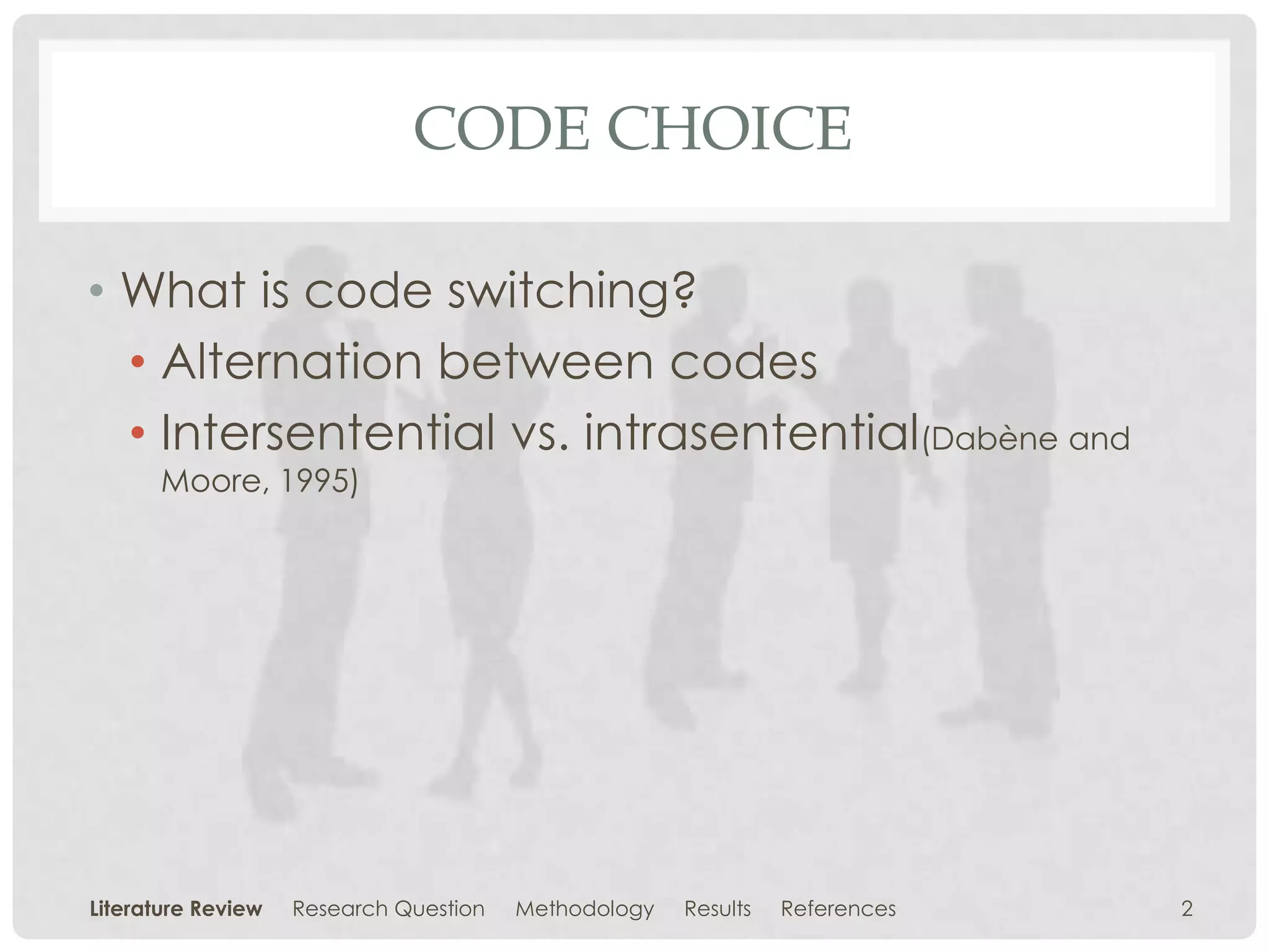 Code switching and identity in trilingual Chinese immigrants | PPT