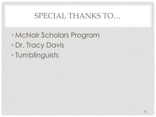 Code switching and identity in trilingual Chinese immigrants | PPT