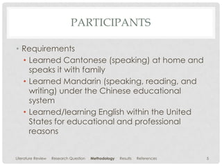 Code switching and identity in trilingual Chinese immigrants | PPT