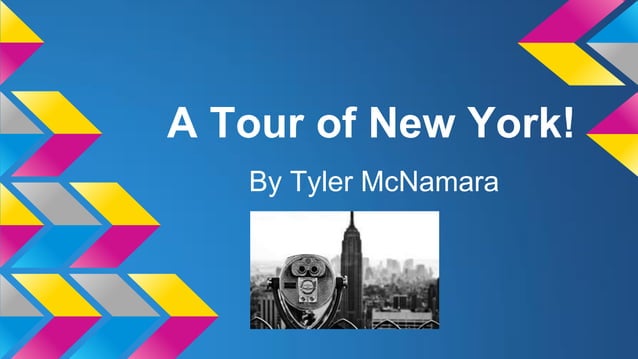 A Tour of New York City - Powerpoint Activity | PDF