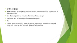 mcnamaras analysis in orthodontic ceh analysis | PPT