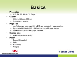 Print and paper spec | PPT | Business | Business and Finance