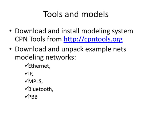 Modeling computer networks by colored Petri nets | PPT