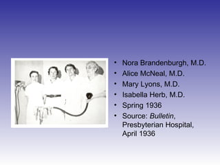 Dr. Alice McNeal: Alabama's First Female Anesthesiologist | PPT