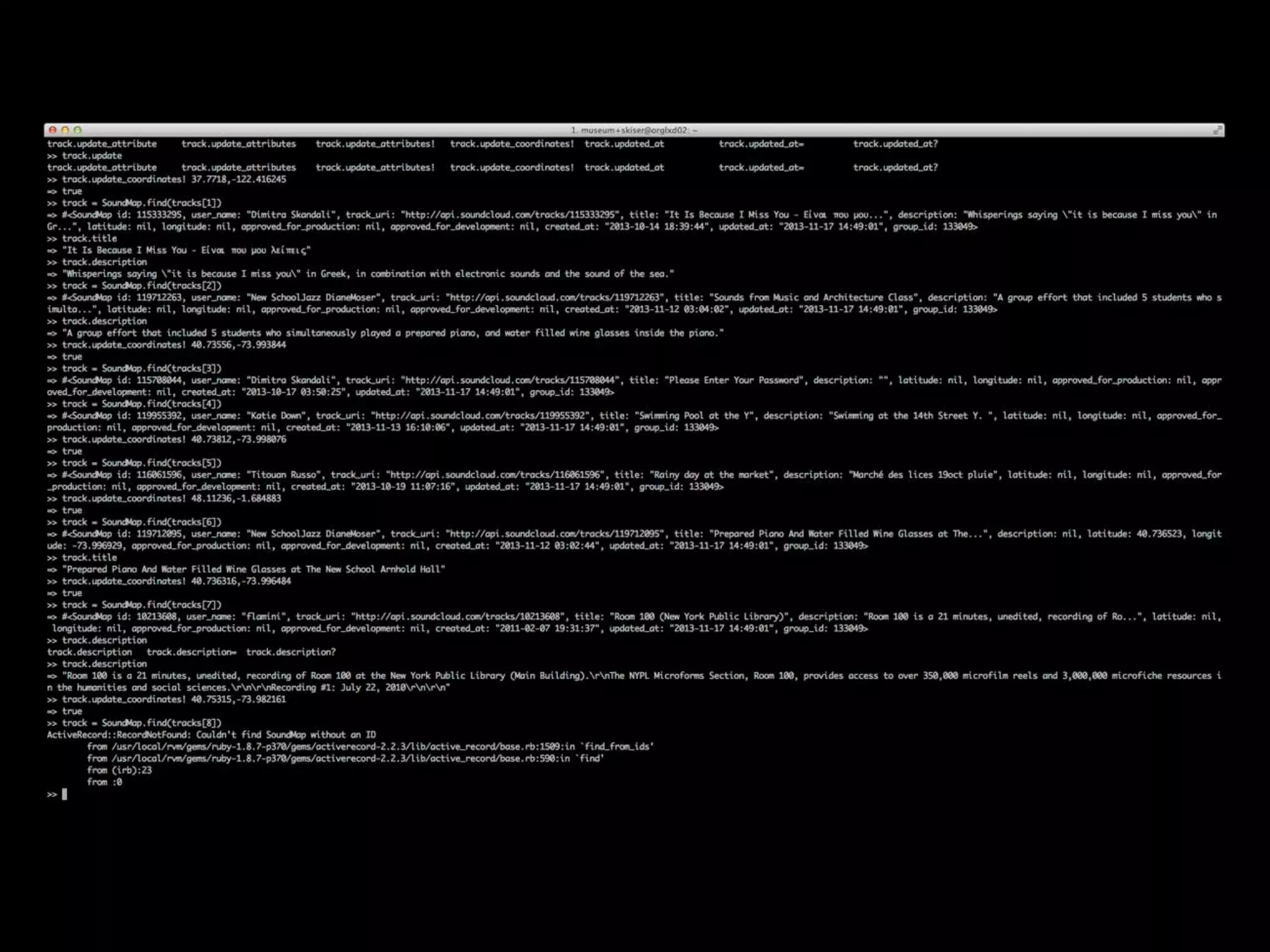 MoMA Studio Sound Maps | PDF