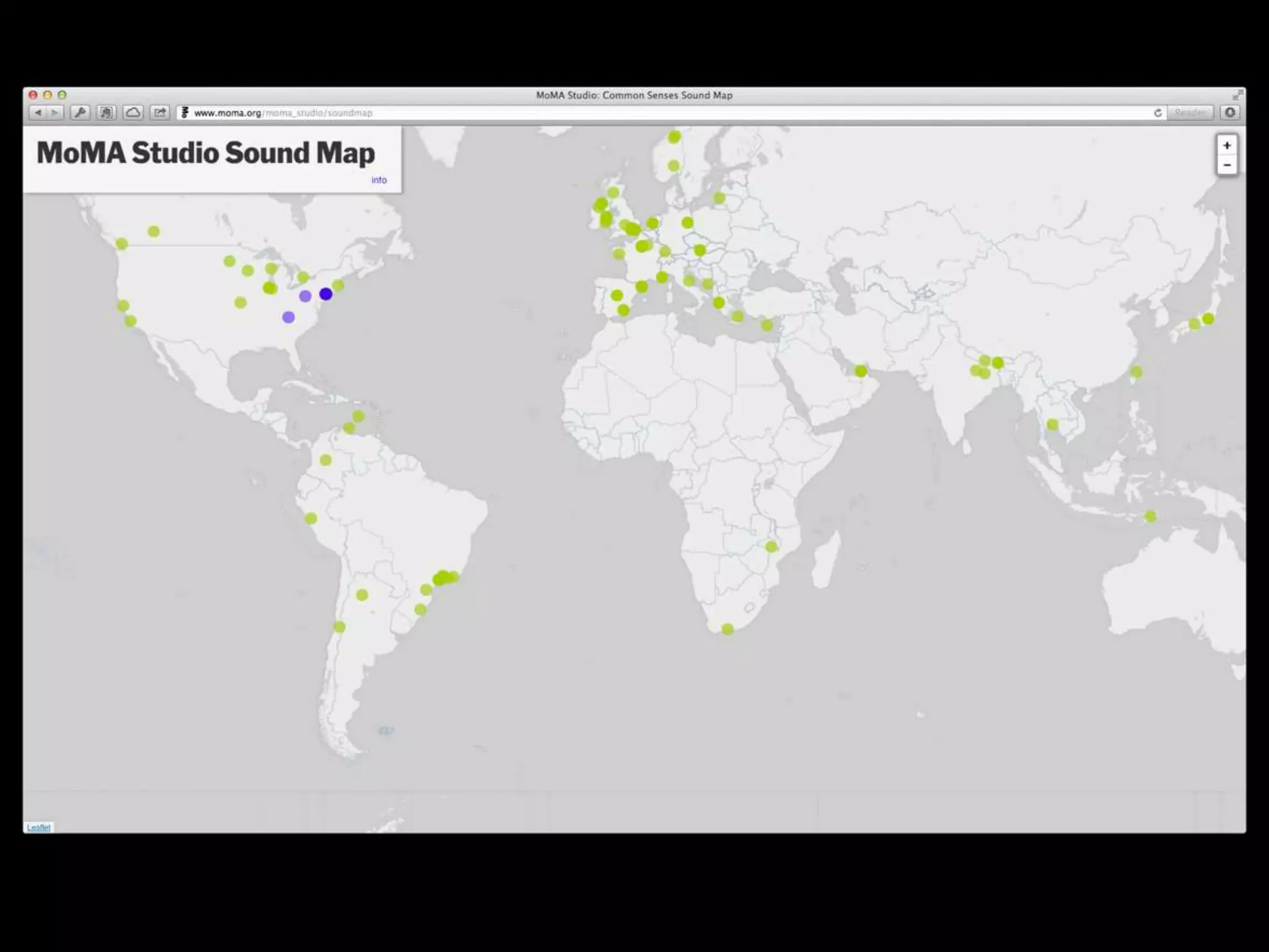 MoMA Studio Sound Maps | PDF