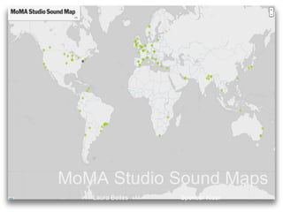 MoMA Studio Sound Maps | PDF