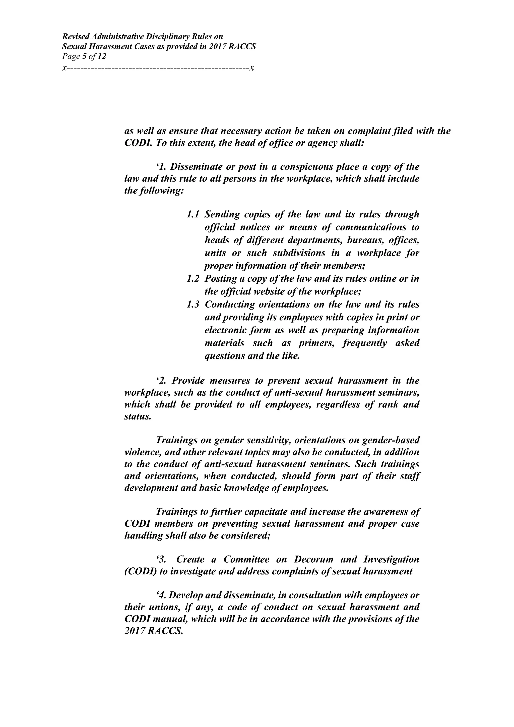 Memorandum Circular No. 11, series. 2021 | PDF