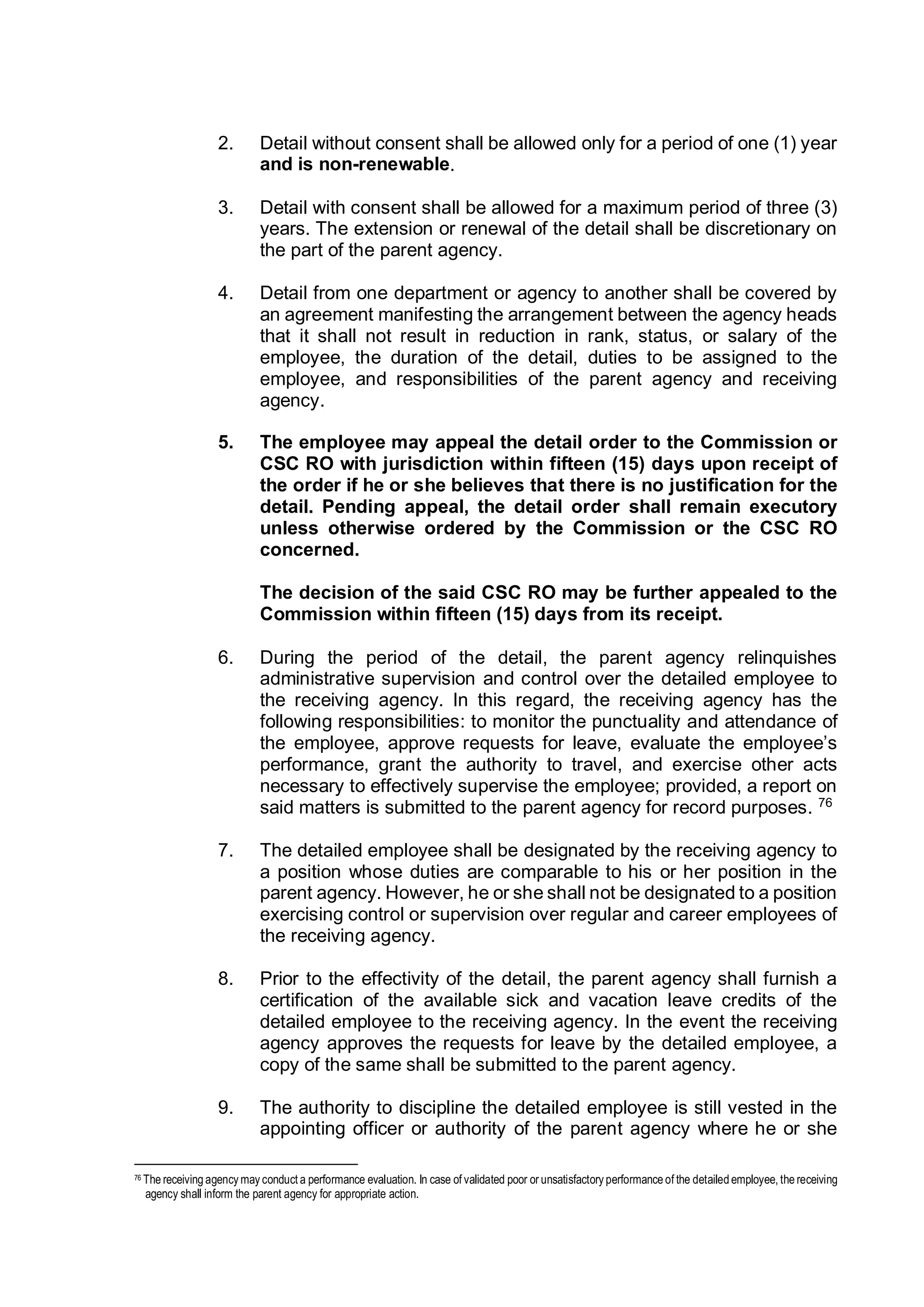 MC No. 08 s. 2025 of the CSC Omnibus Rules on Appointments and Other HR ...