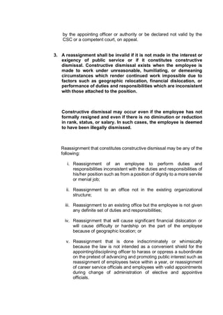 MC No. 08 s. 2025 of the CSC Omnibus Rules on Appointments and Other HR ...