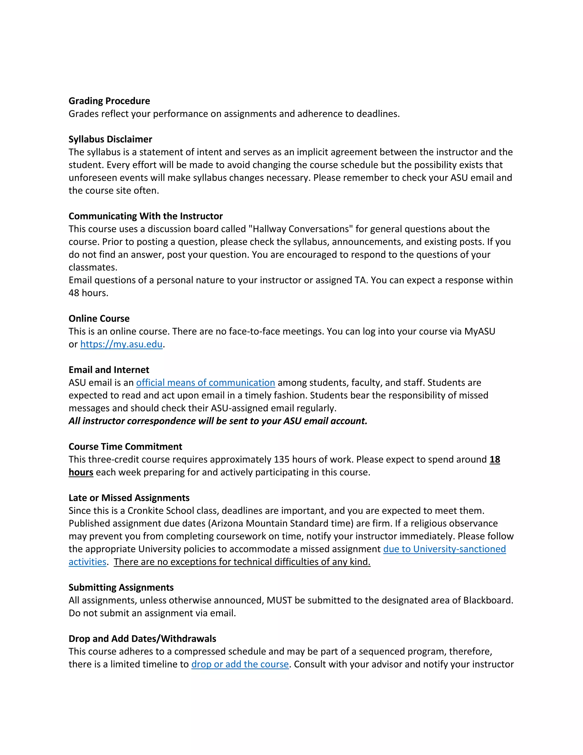 MCO 436 syllabus | PDF