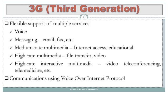 MODERN WIRELESS NETWORKS | PPT