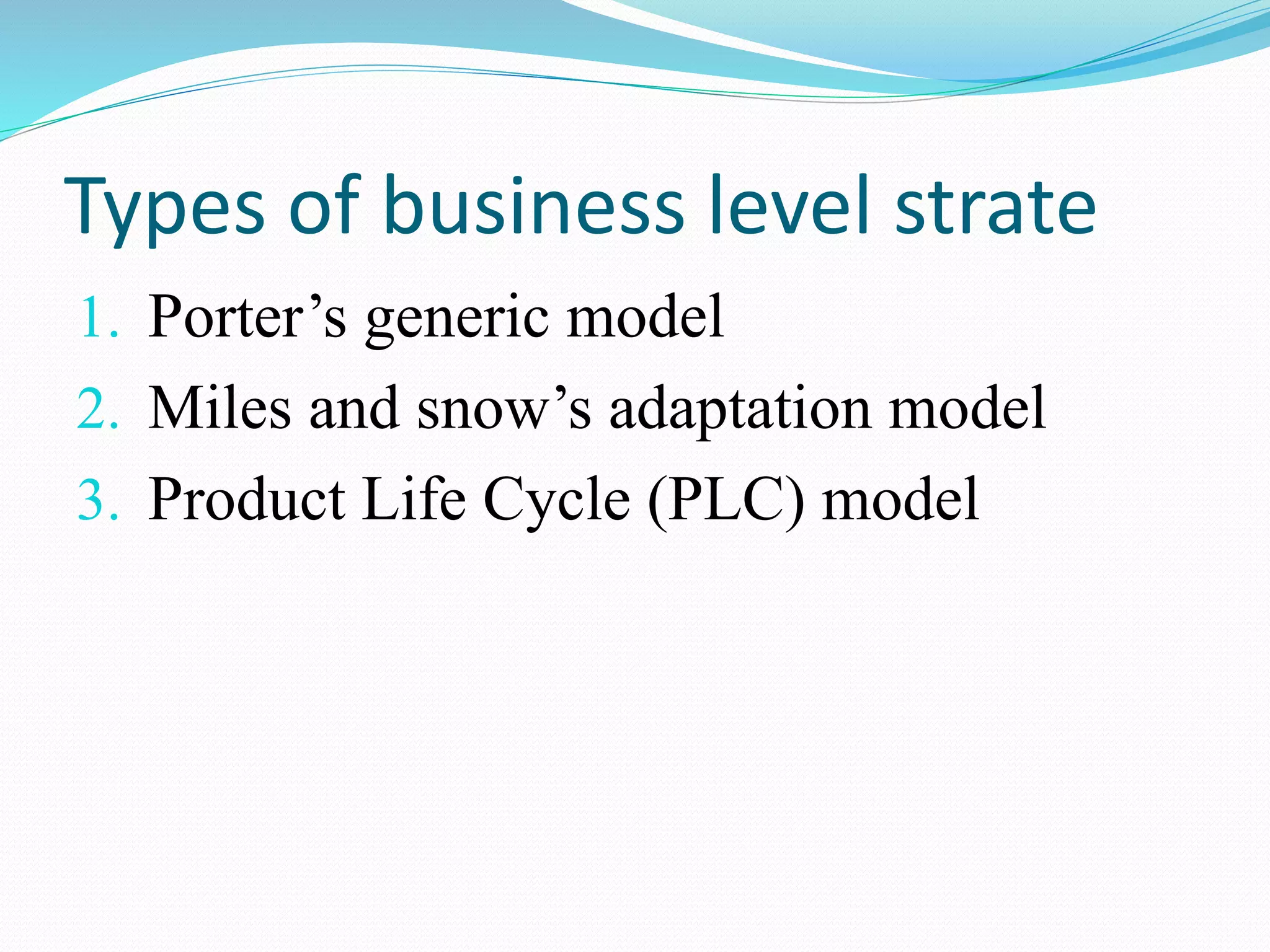 corporate level strategies | PPTX