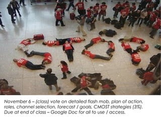 Mcom42 rubric - flash mob | PPT