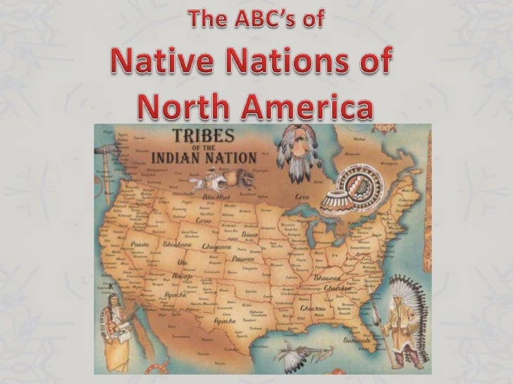 Native Nations of North America Map