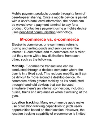 Mobile Commerce | PDF