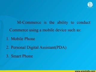 M commerce | PPT