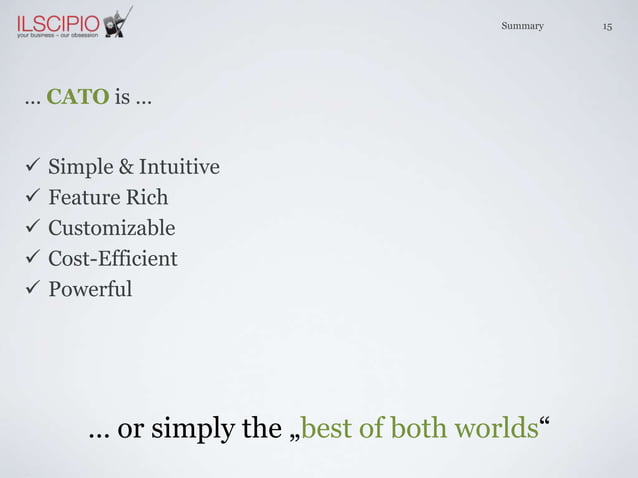 Cato: Magnolia for the OFBiz ERP | PPTX | Web Development | Internet