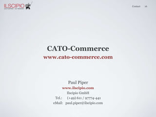 Cato: Magnolia for the OFBiz ERP | PPTX | Web Development | Internet