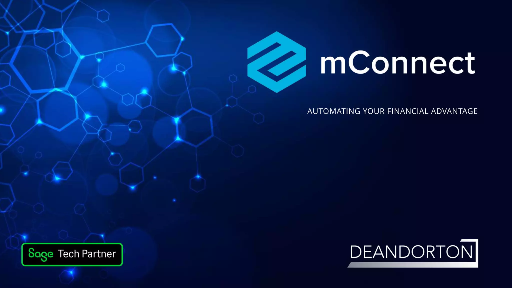 mConnect for Sage Intacct | PPTX