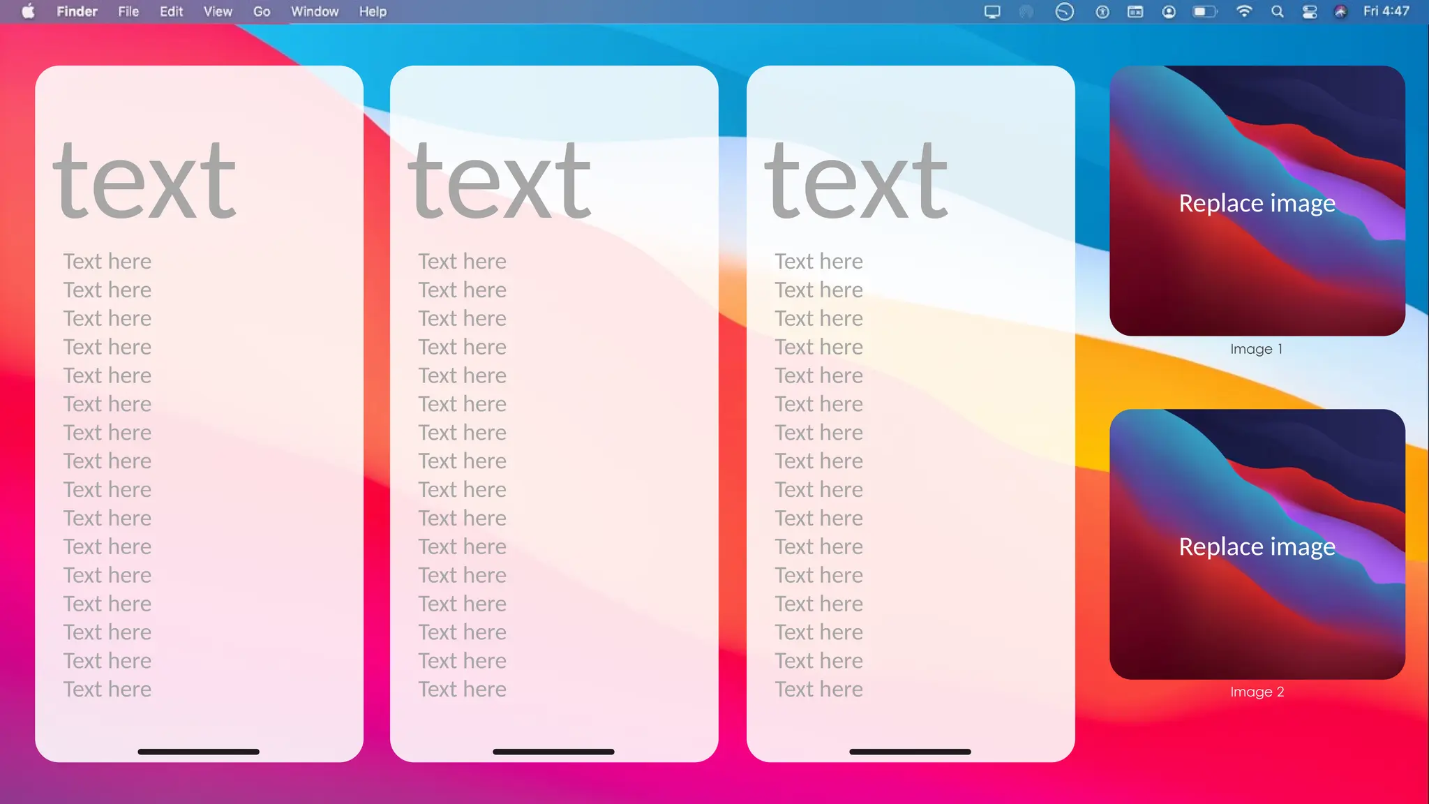 mẫu powerpoint Macbook OS PPT Style arts | PPT