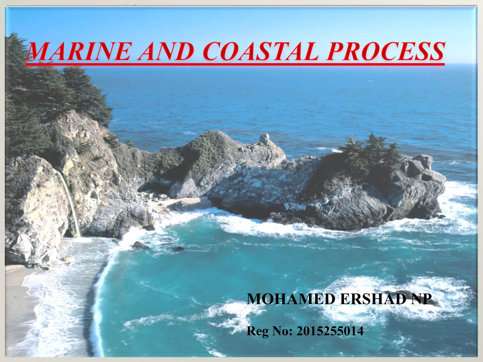 Marine and Coastal Processes | PPT