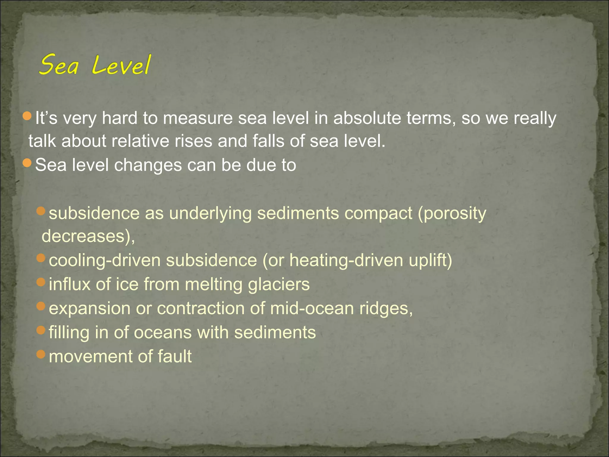 Marine and Coastal Processes | PPT