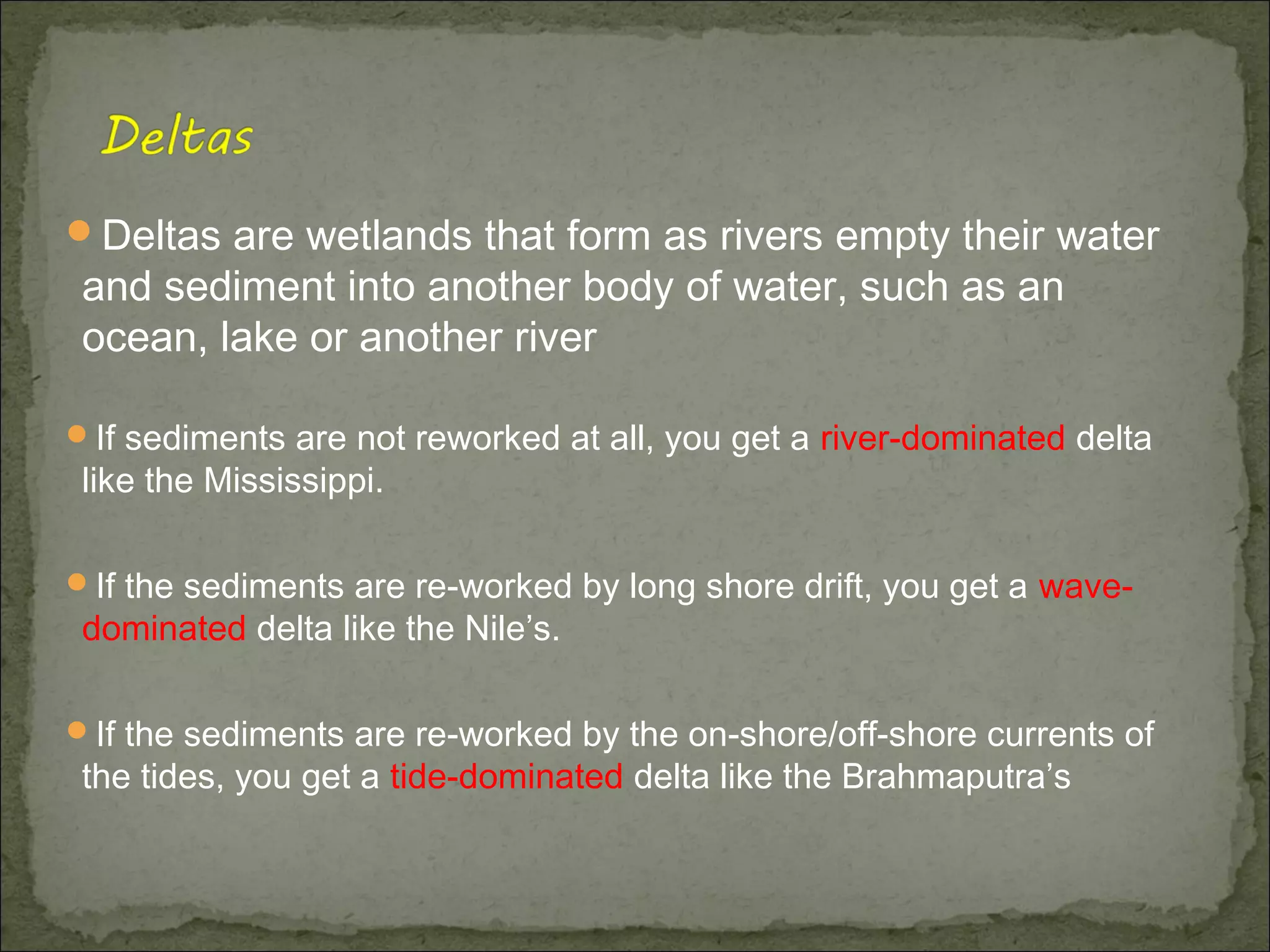 Marine and Coastal Processes | PPT