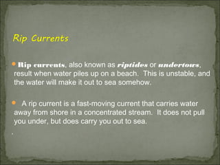 Marine and Coastal Processes | PPT