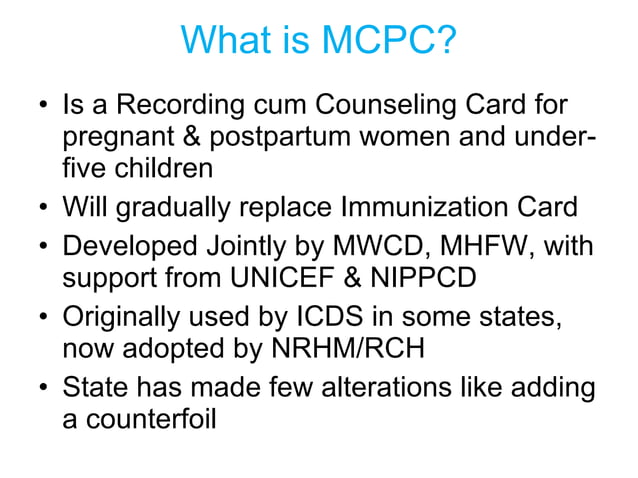 Mcpc | PPT