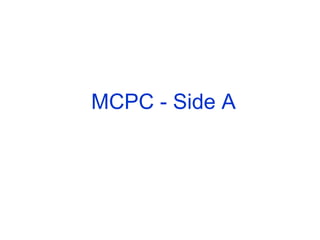 Mcpc | PPT