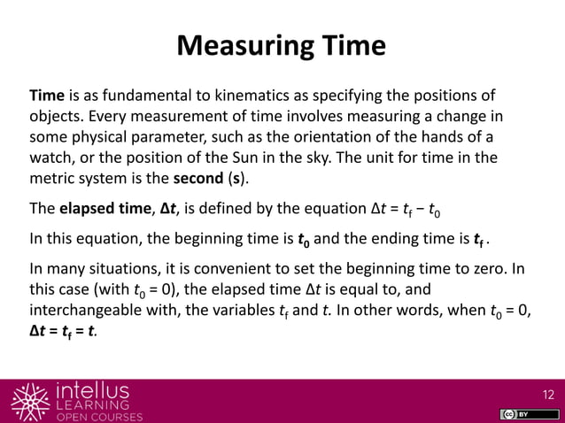 Lecture: Kinematics | PPTX | Physics | Science