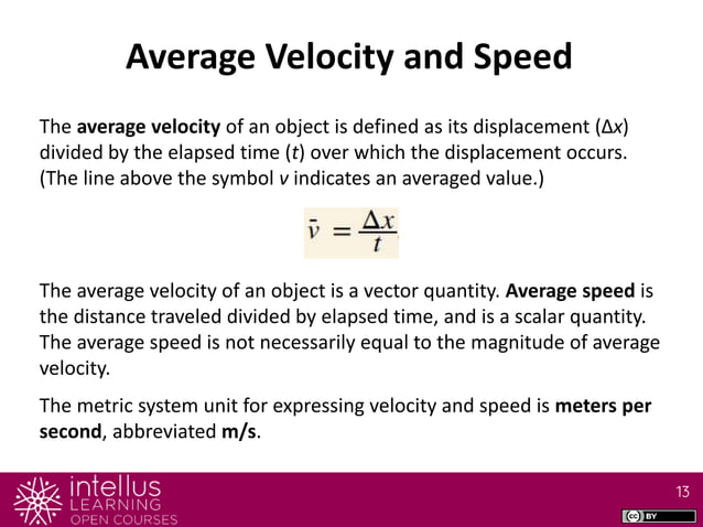 Lecture: Kinematics | PPTX | Physics | Science