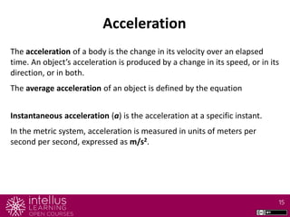 Lecture: Kinematics | PPTX