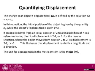 Lecture: Kinematics | PPTX