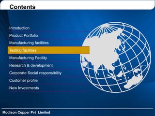 Modison Copper Private Limited | PDF